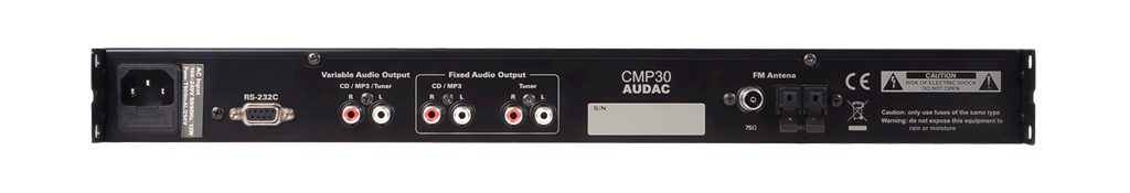 Audio predvajalnik AUDAC CMP30 - elektroakustika.si